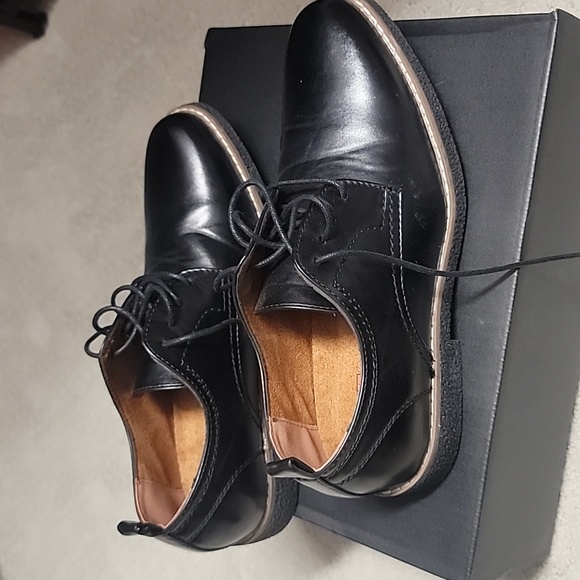 Deer Stags | Shoes | Mens Deer Stag Black Dress Shoes Size 7 | Poshmark